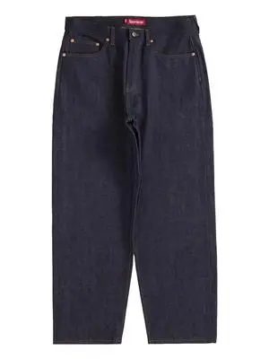 Supreme Rigid Baggy Selvedge Jean - Rigid Indigo | Editorialist